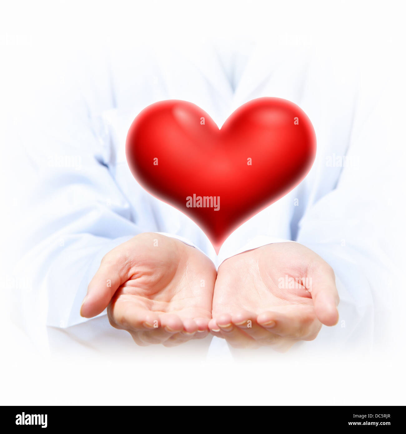 big red heart Stock Photo - Alamy