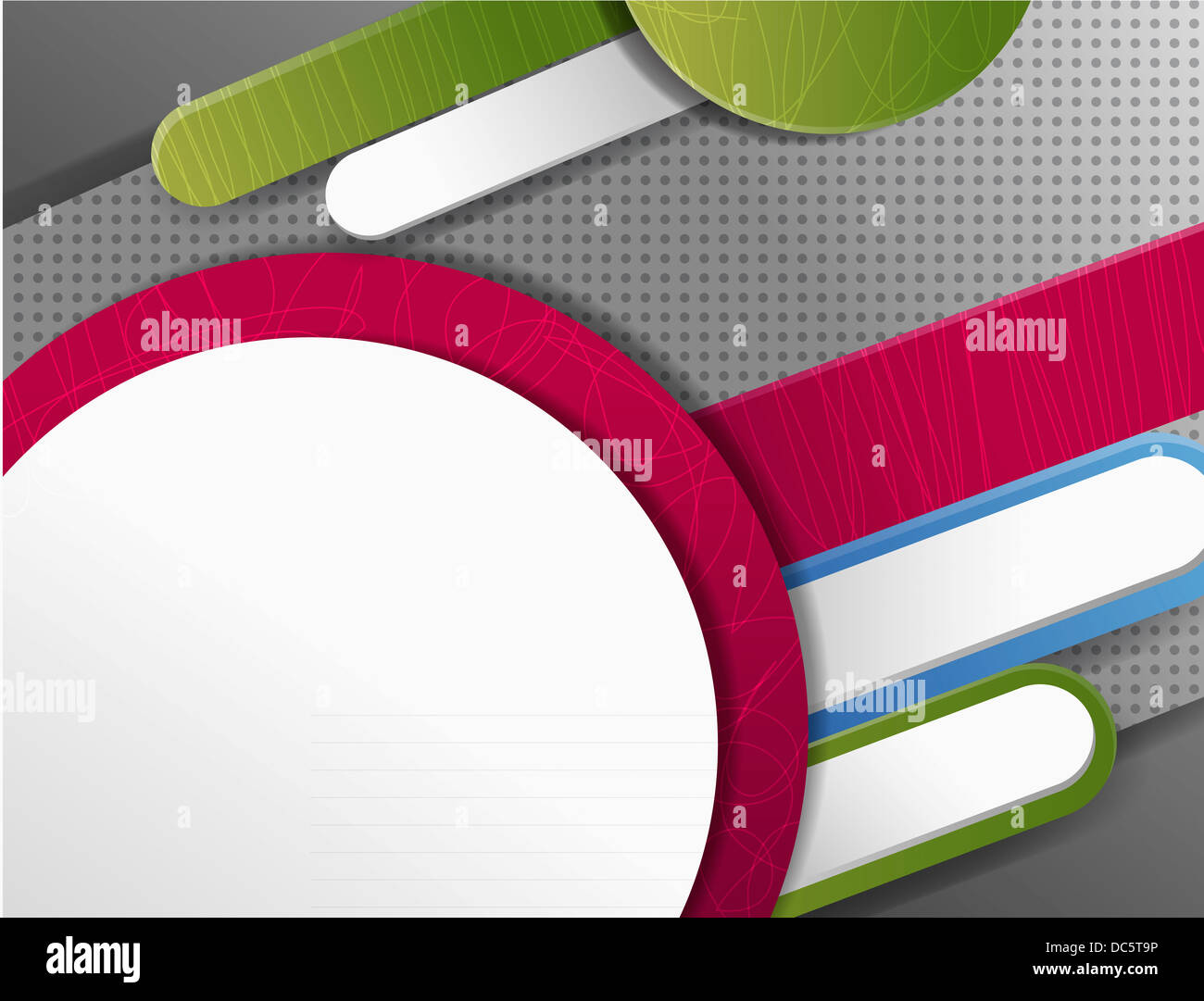 illustration memo template with unique graphic design Stock Photo - Alamy