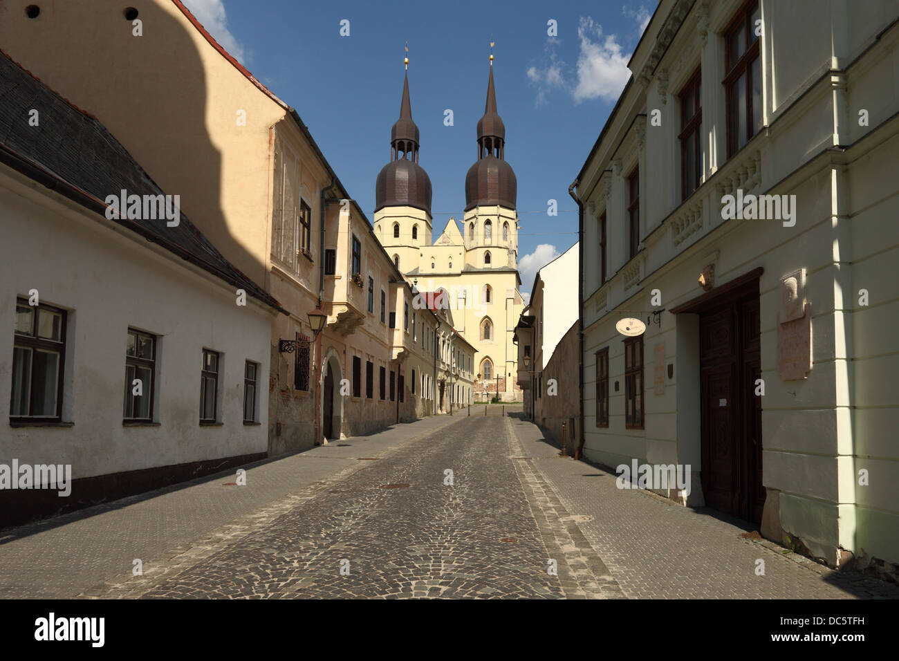 The gothic basilica of St. Nicolaus, Trnava, Slovakia Stock Photo - Alamy