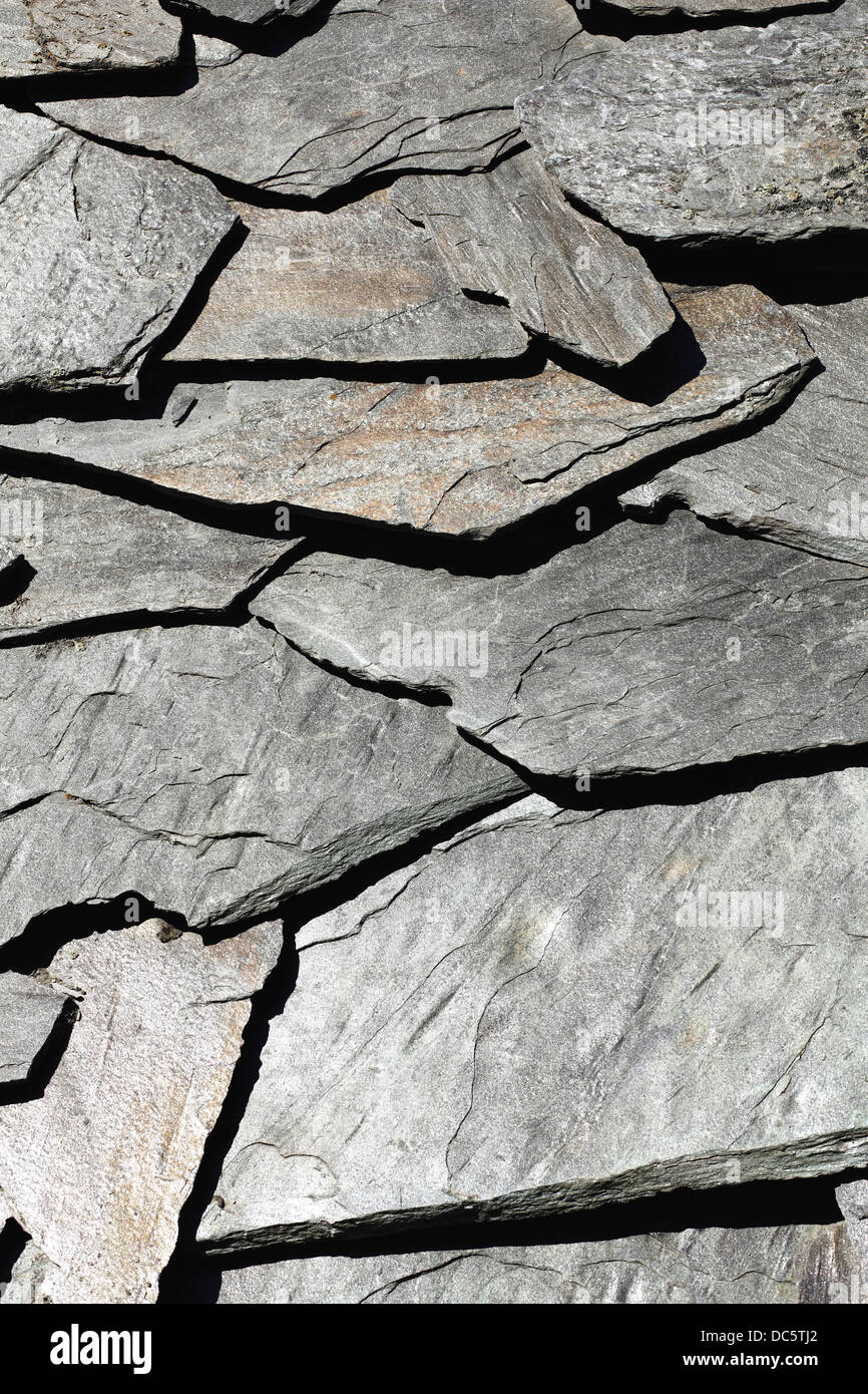 Natural pattern of a stone wall Stock Photo - Alamy