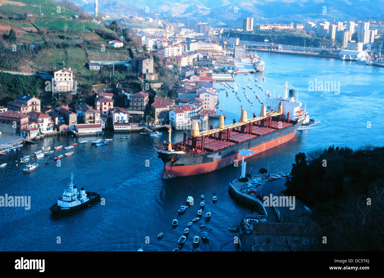 Port of Pasajes. Guipuzcoa. Spain Stock Photo - Alamy