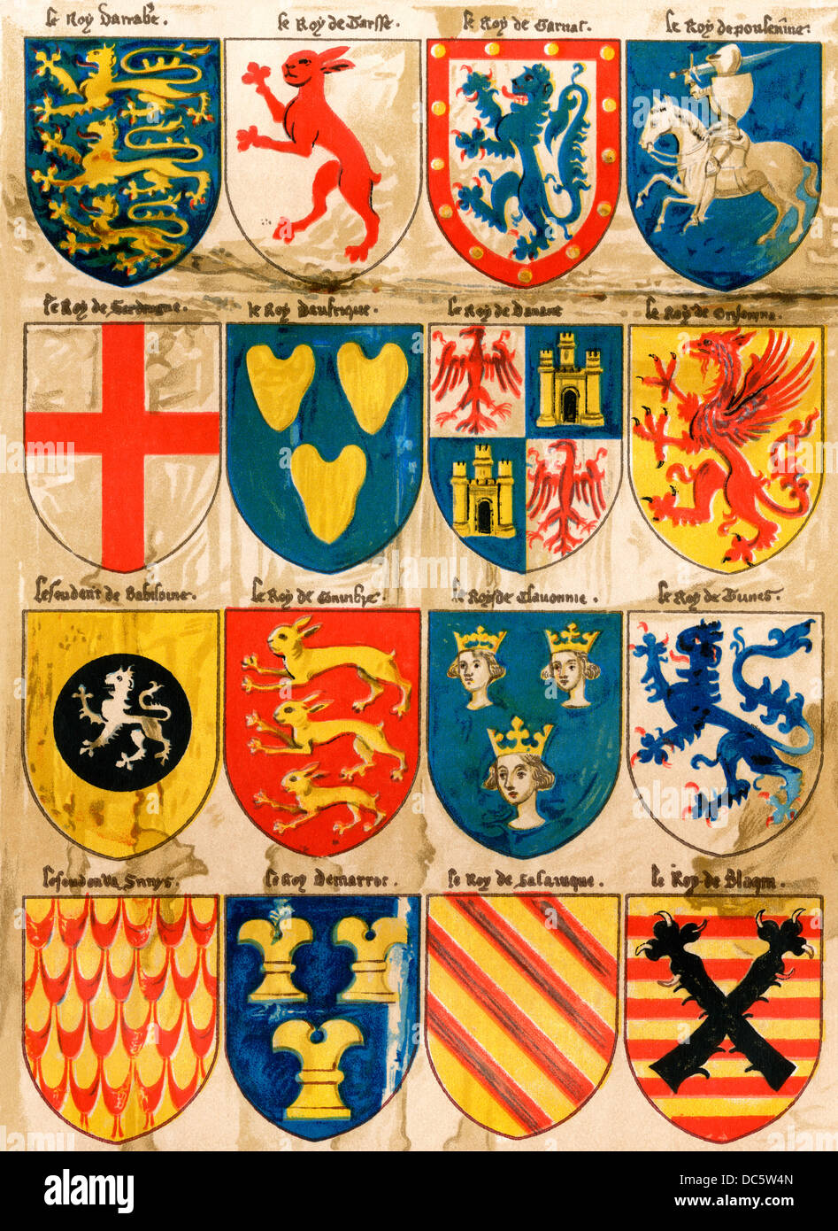 Shield of arms hi-res stock photography and images - Alamy