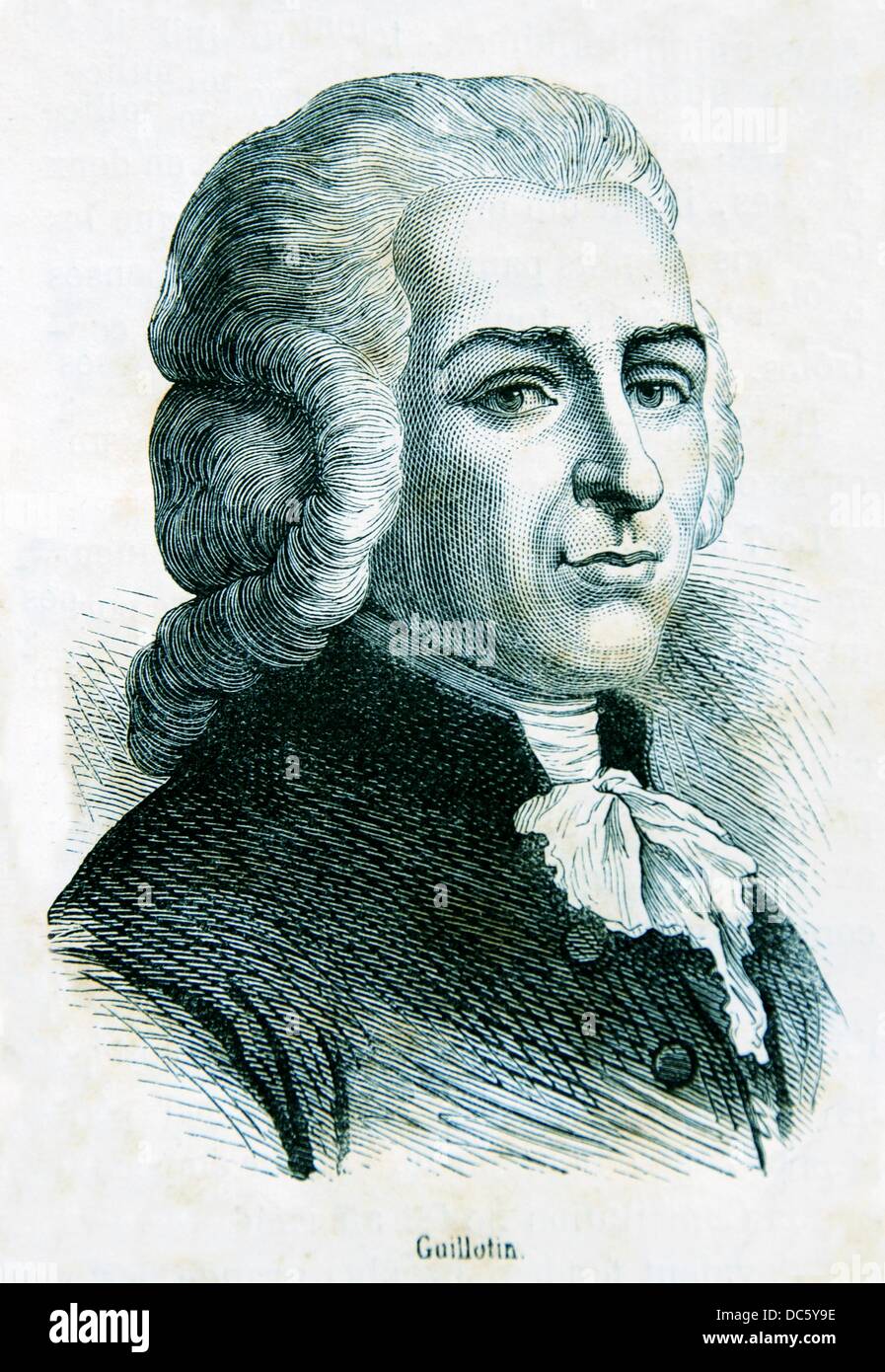 Joseph ignace guillotin 1738 1814 french physician hi-res stock ...