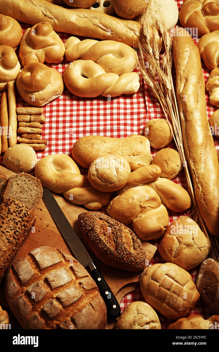 Large round loaf of bread hi-res stock photography and images - Alamy