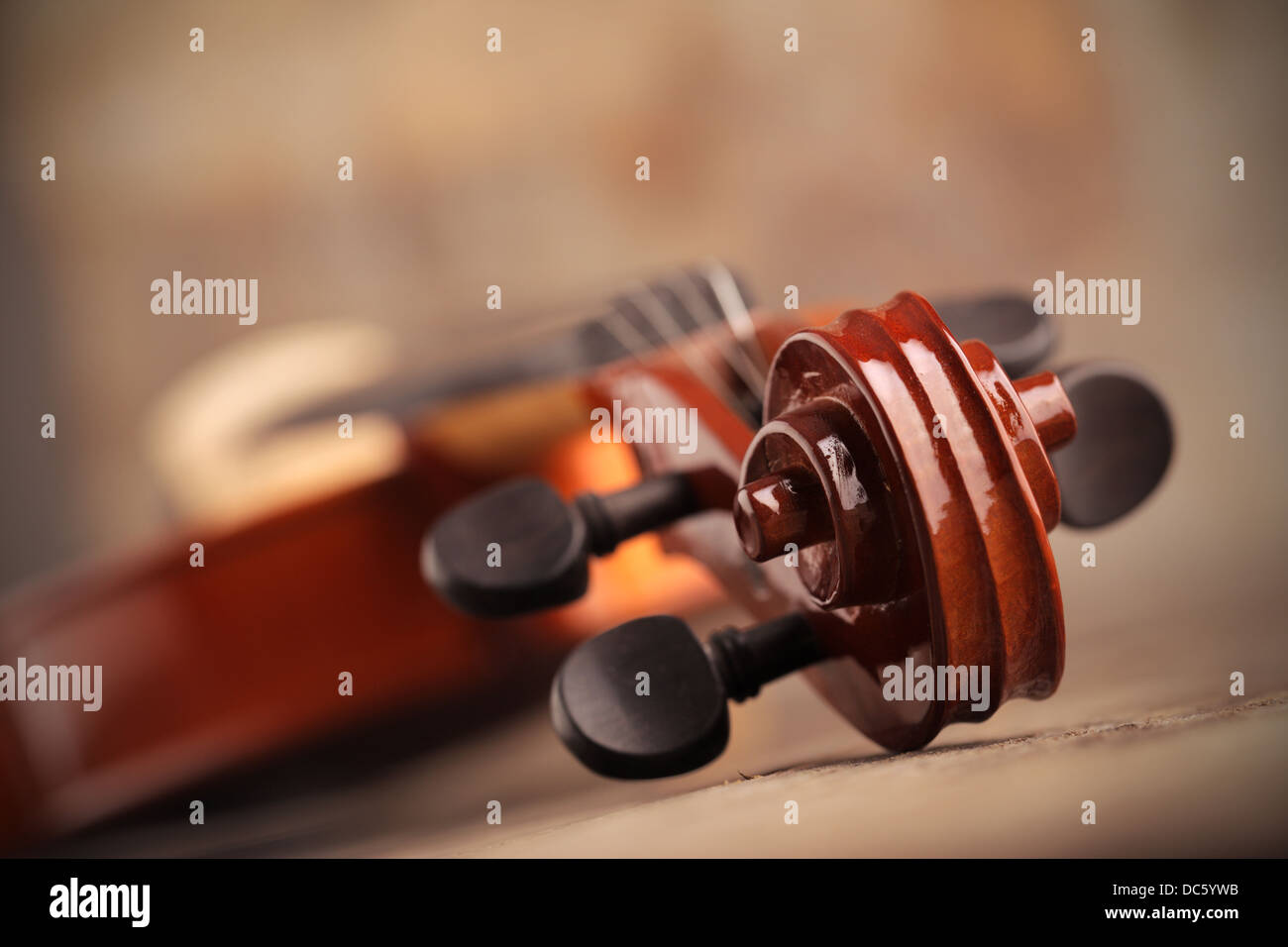 Violin close up Stock Photo - Alamy