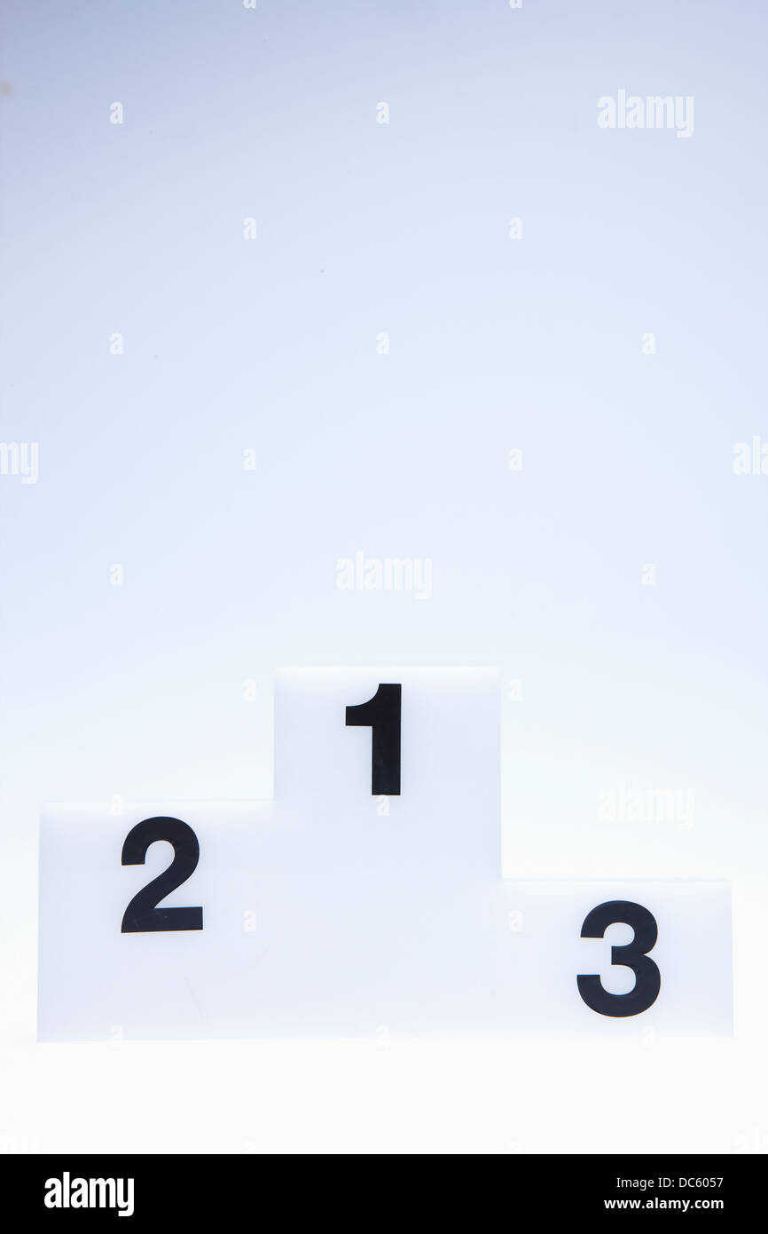 black numbers on podium Stock Photo - Alamy
