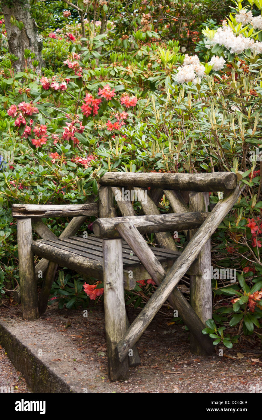 An old wooden bench Stock Photo - Alamy