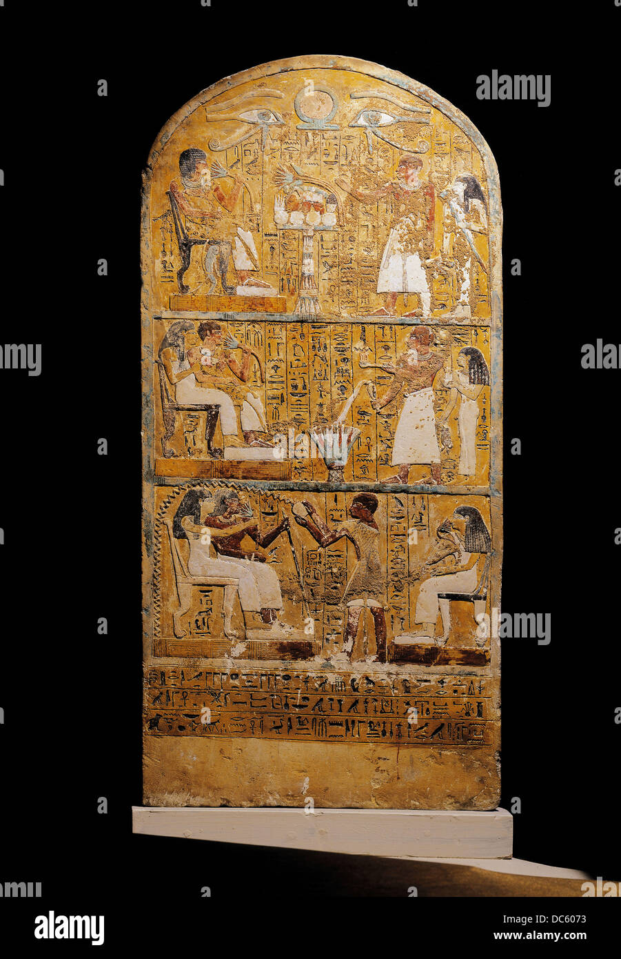 Ancient Egyptian Painted Stele High Resolution Stock Photography and ...