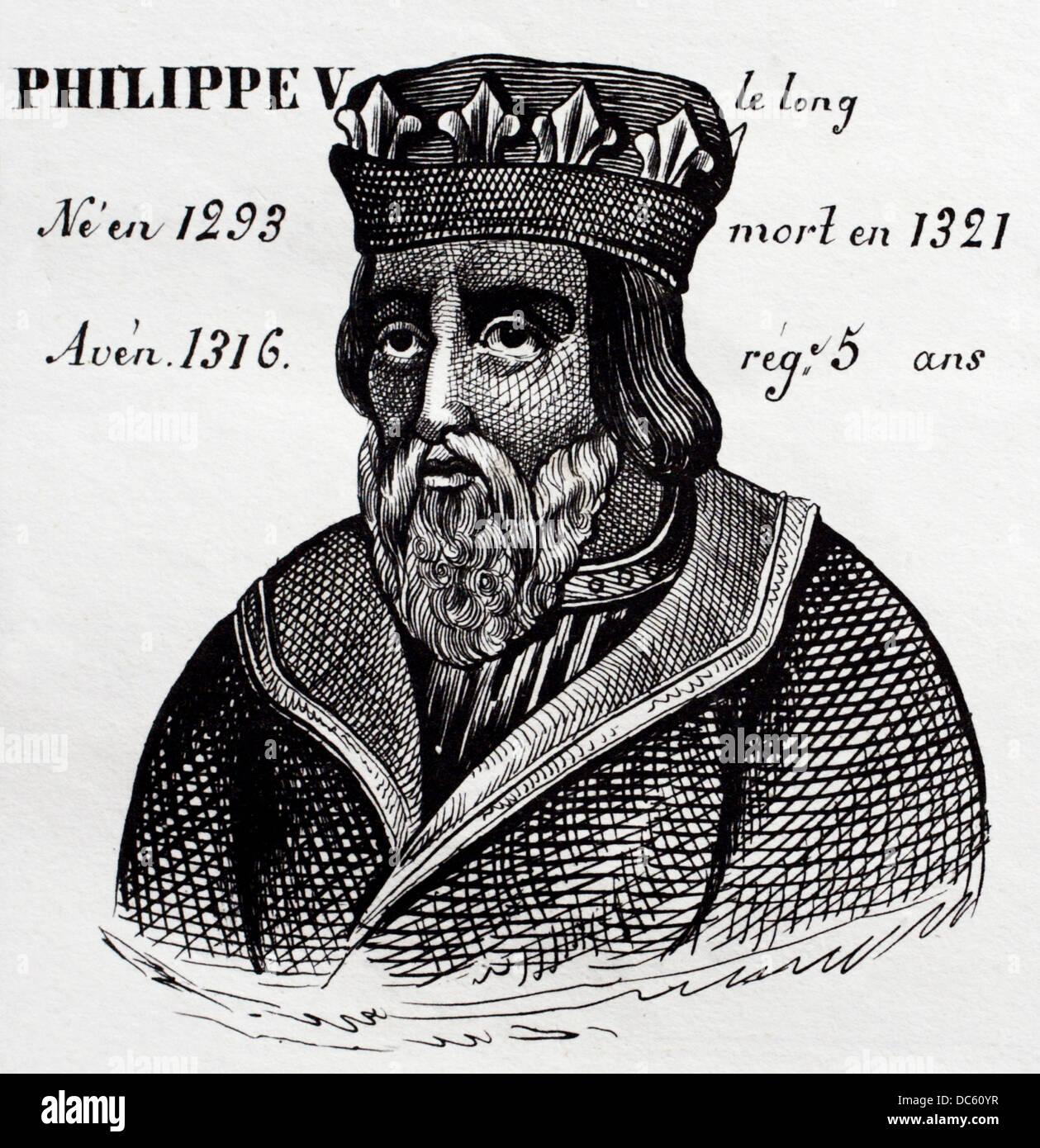 Philip v king of france hi-res stock photography and images - Alamy