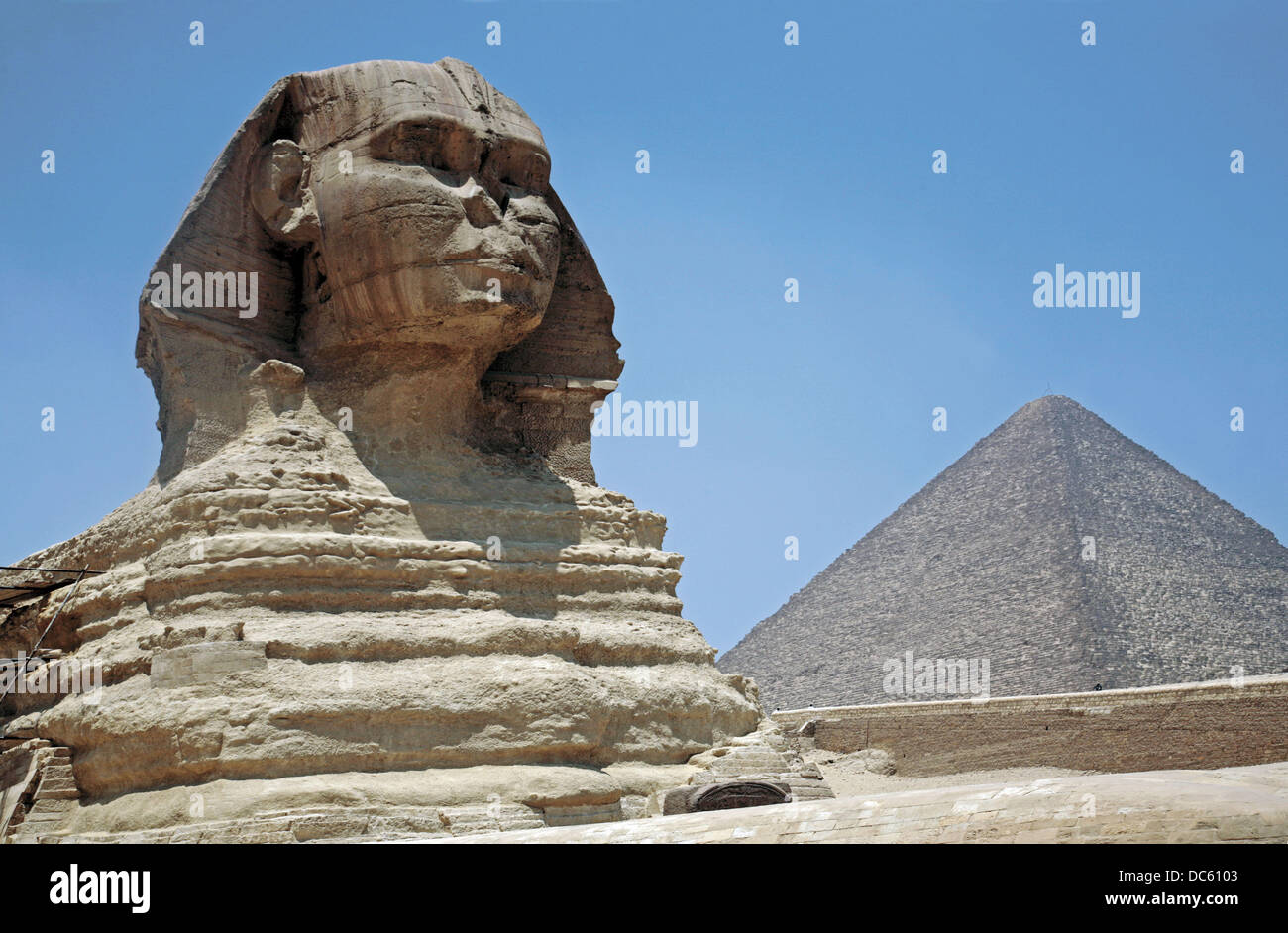 Keops Pyramid Giza Cairo Egypt High Resolution Stock Photography and ...