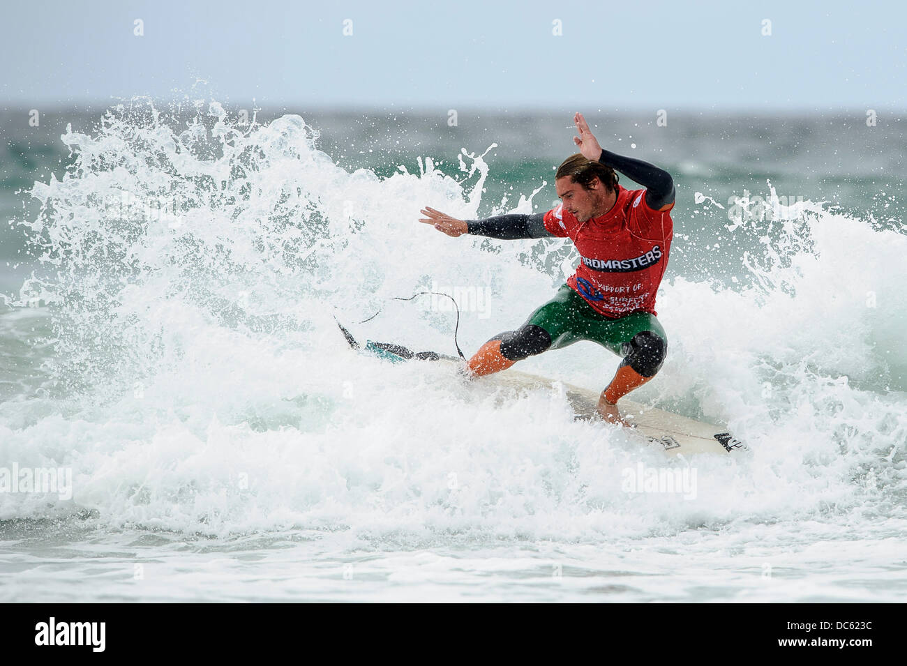 Newquay, UK. 09th Aug, 2013. Josh Piper of Newquay in action during ...