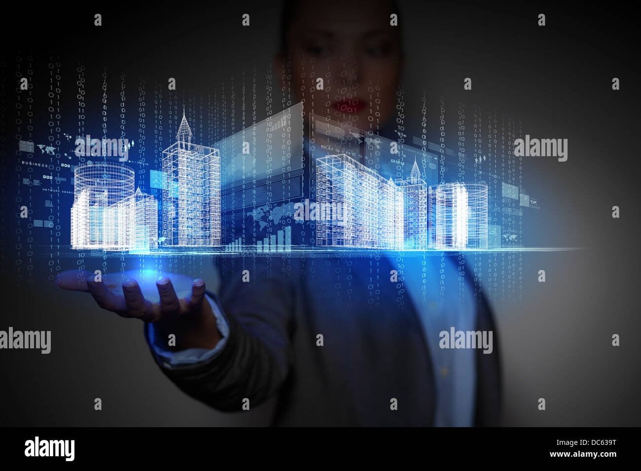 engineering automation building design Stock Photo - Alamy