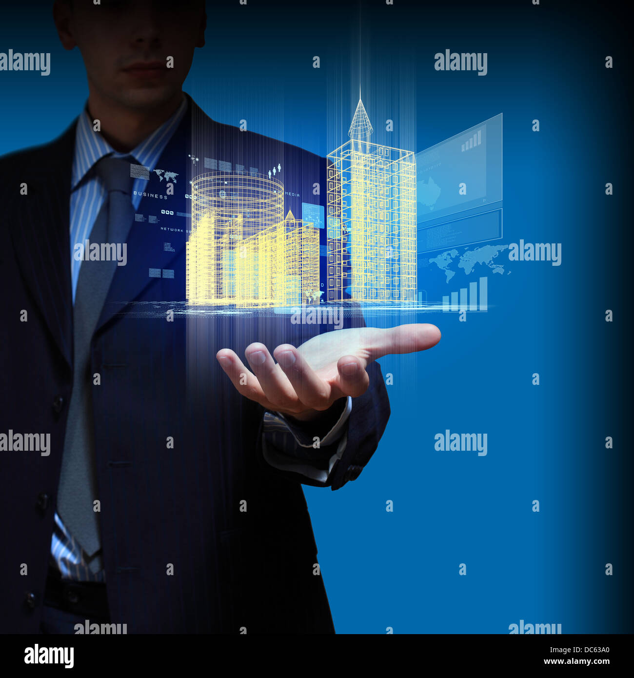 engineering automation building design Stock Photo - Alamy