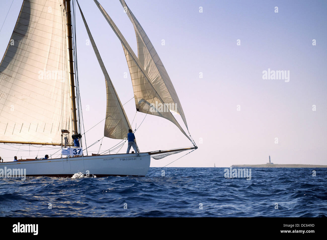Faro islands sail boat hi-res stock photography and images - Alamy