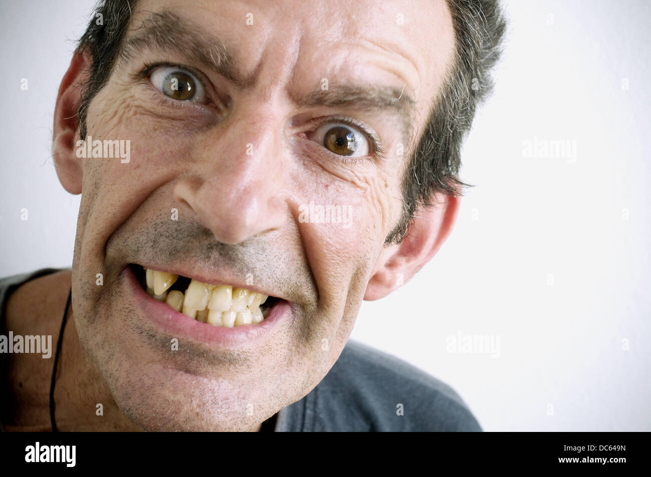 Toothless Mad High Resolution Stock Photography and Images - Alamy