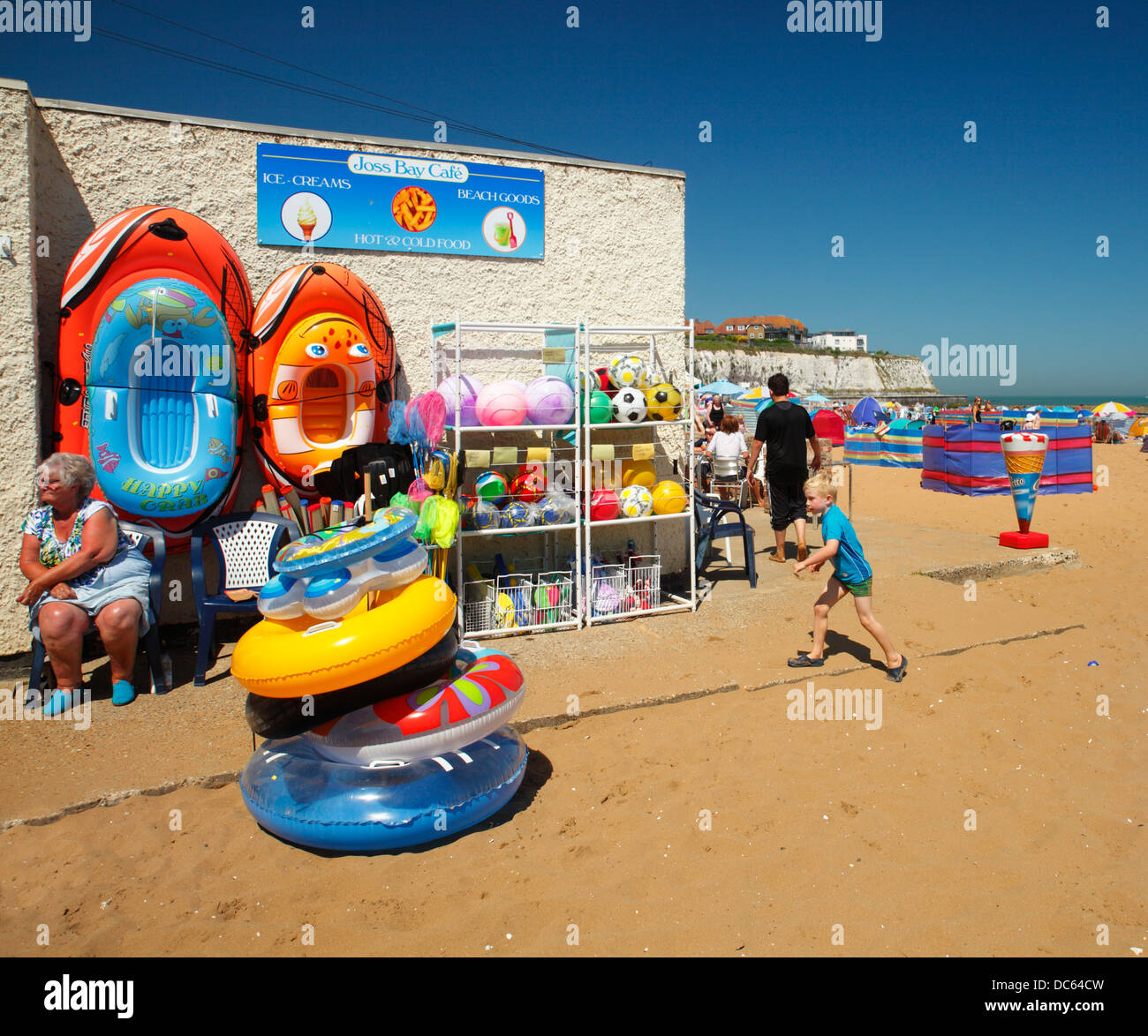 Joss Bay, Kent, England, UK Stock Photo - Alamy
