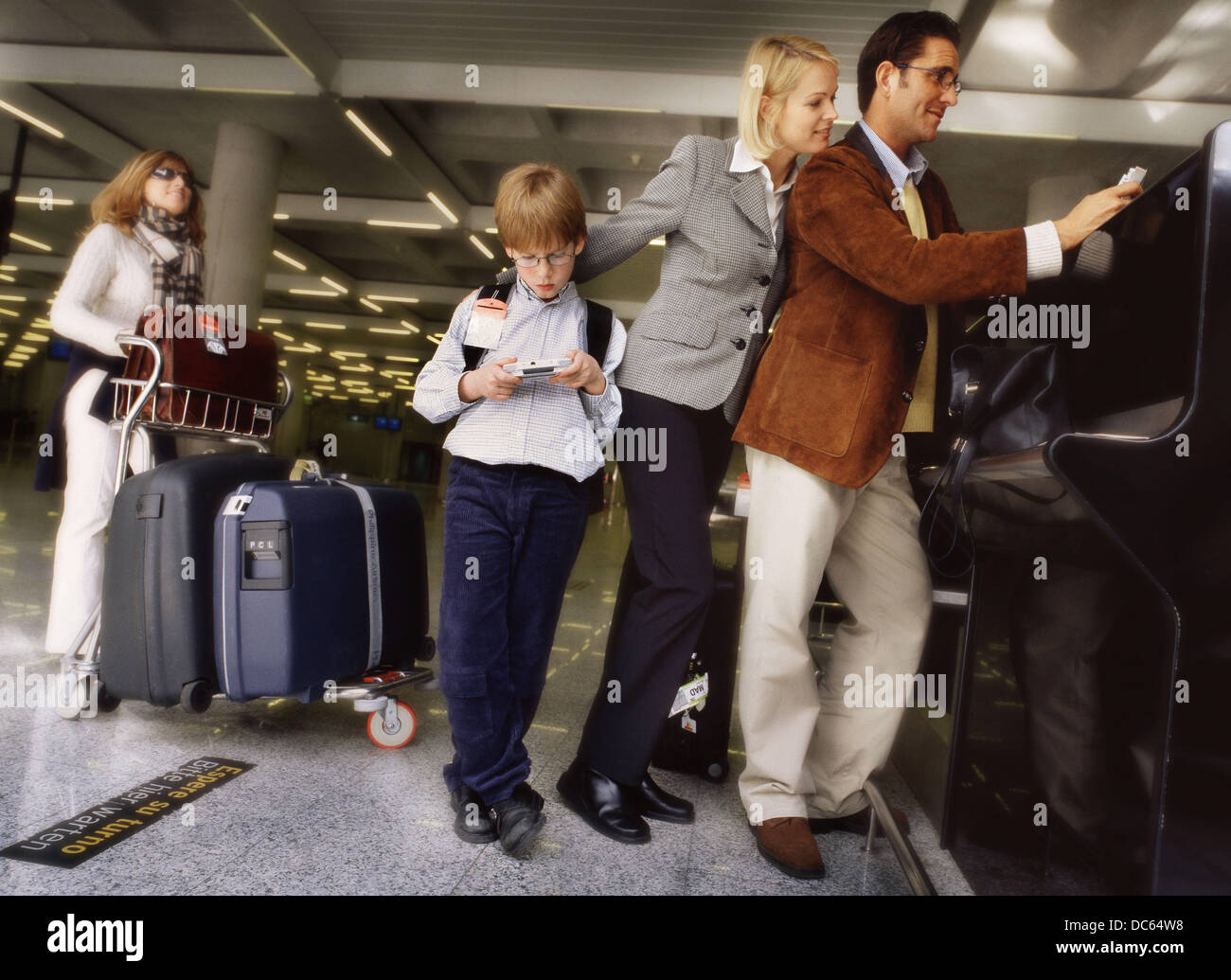 Generation family line up hi-res stock photography and images - Alamy