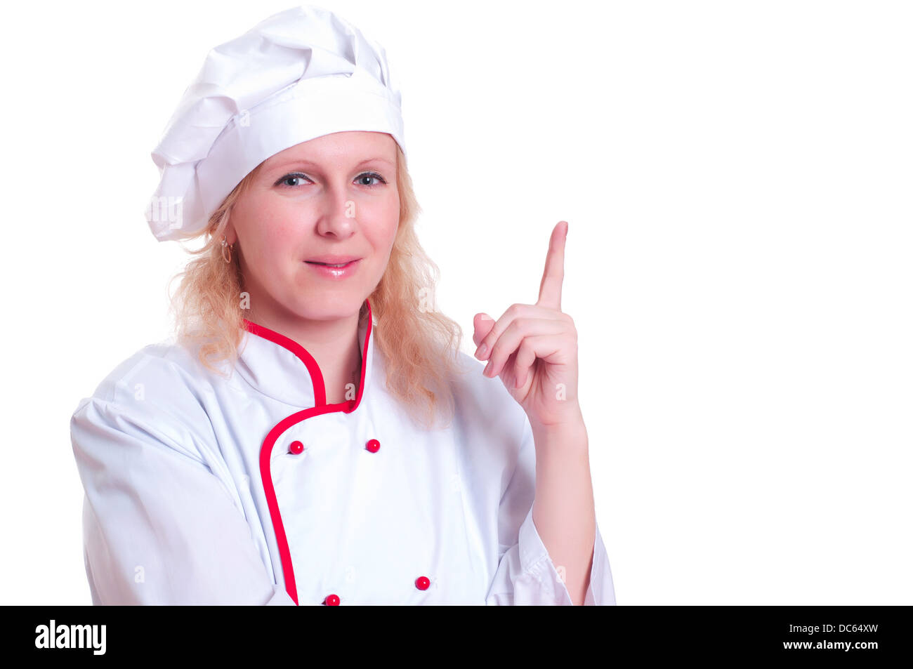 attractive woman cooks Stock Photo - Alamy