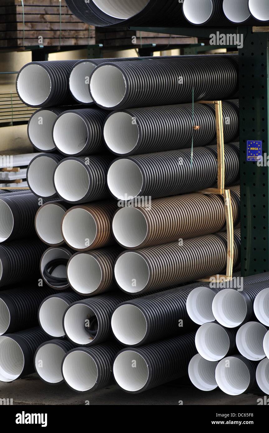 Tubing, construction material Stock Photo - Alamy