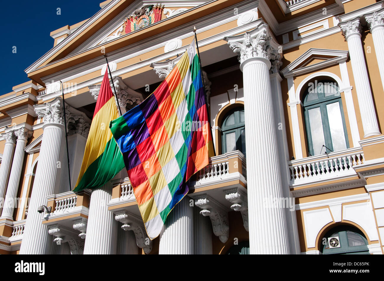 La Paz, Bolivia July 2013. Palacio legislativo, seat of Bolivian ...