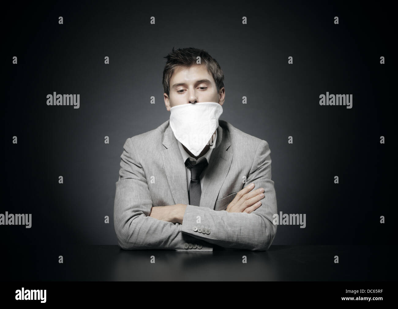 Restrained male hi-res stock photography and images - Alamy