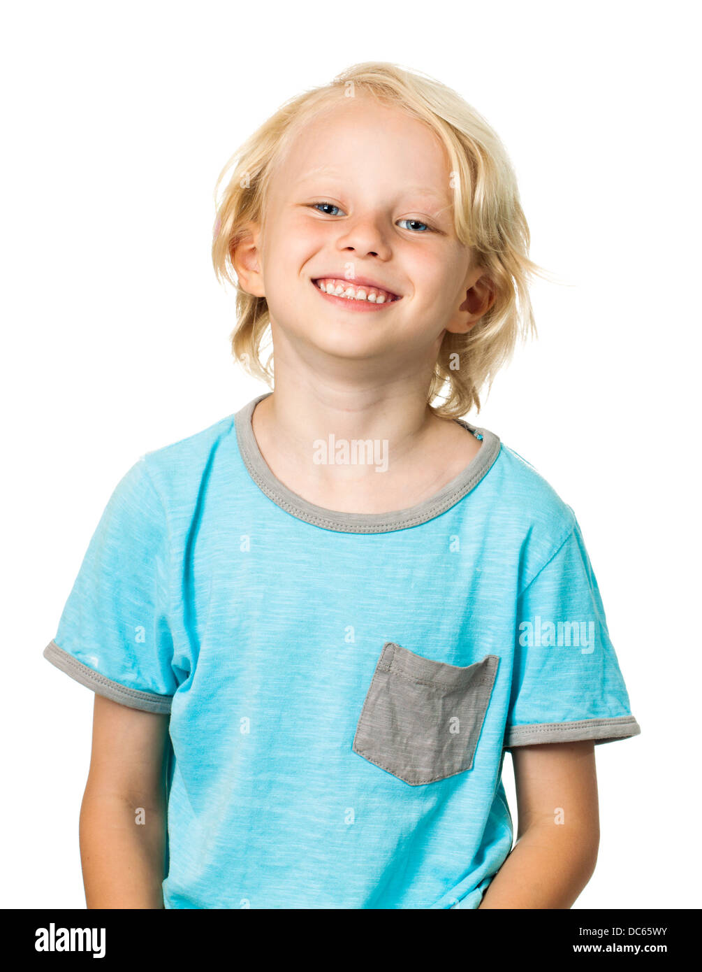 Cute happy young boy Stock Photo - Alamy