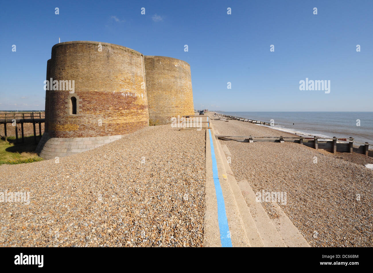 Martello tower at Slaughden Aldeburgh Stock Photo - Alamy