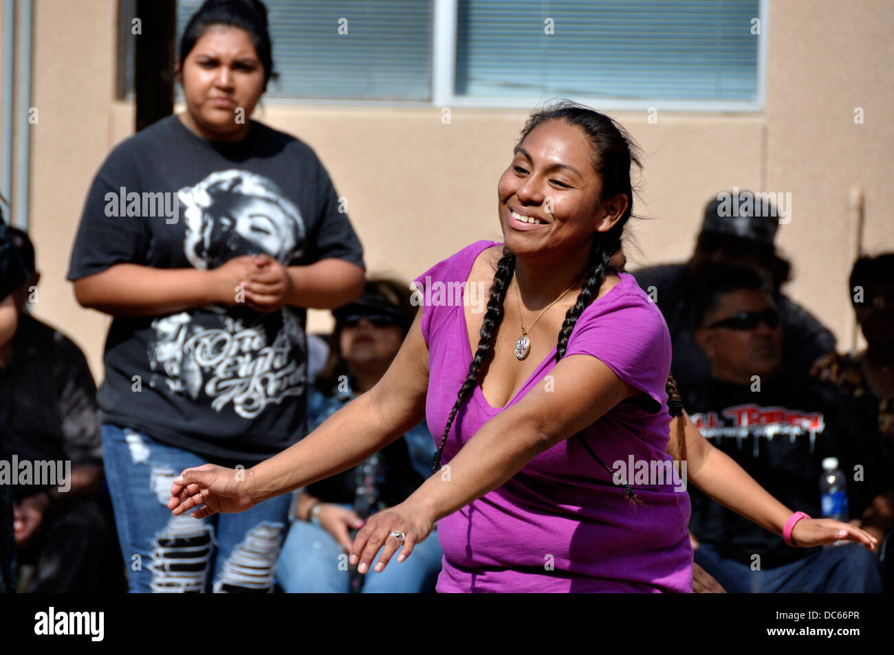 Cupa Day Festival, Pala Indian Reservation, woman dancing with Bird ...