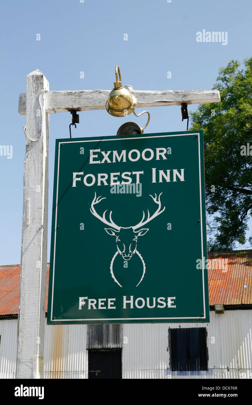 Exmoor forest inn hi-res stock photography and images - Alamy