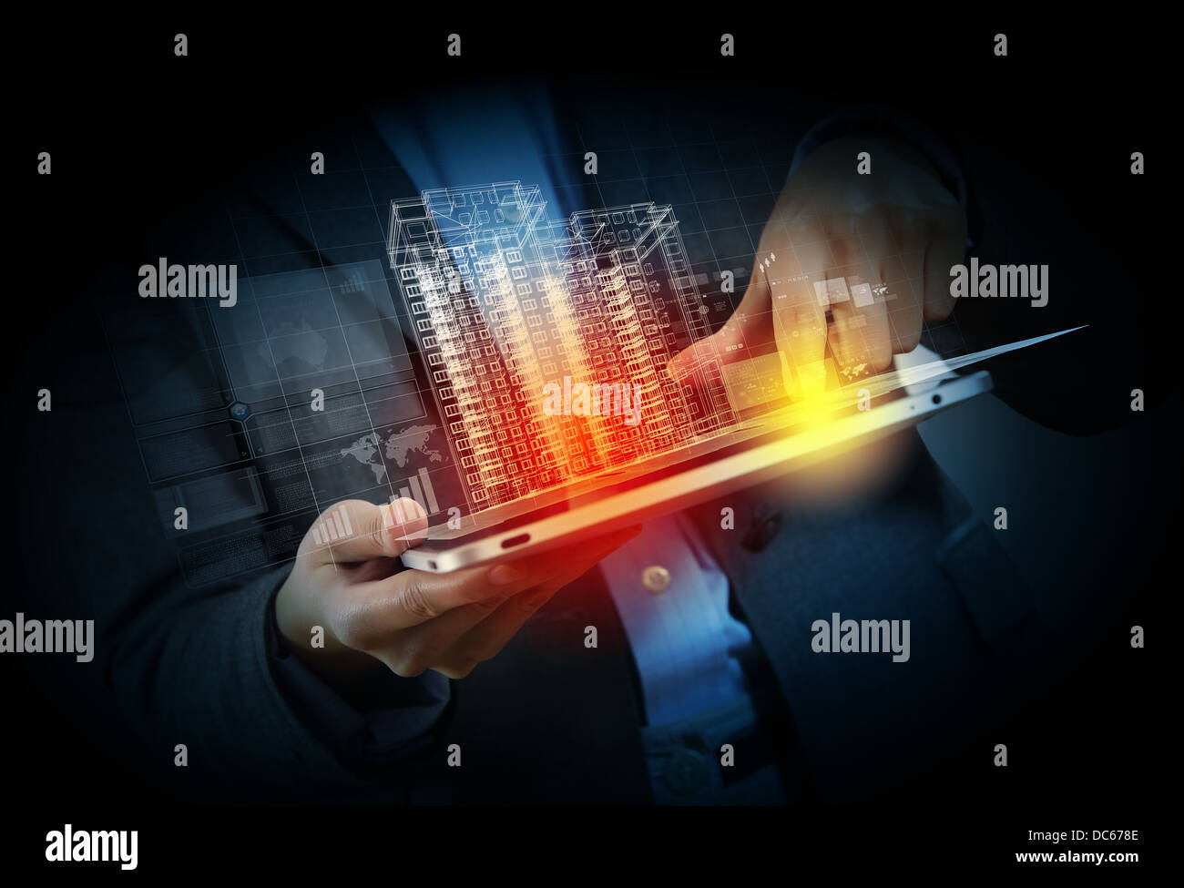 engineering automation building design Stock Photo - Alamy