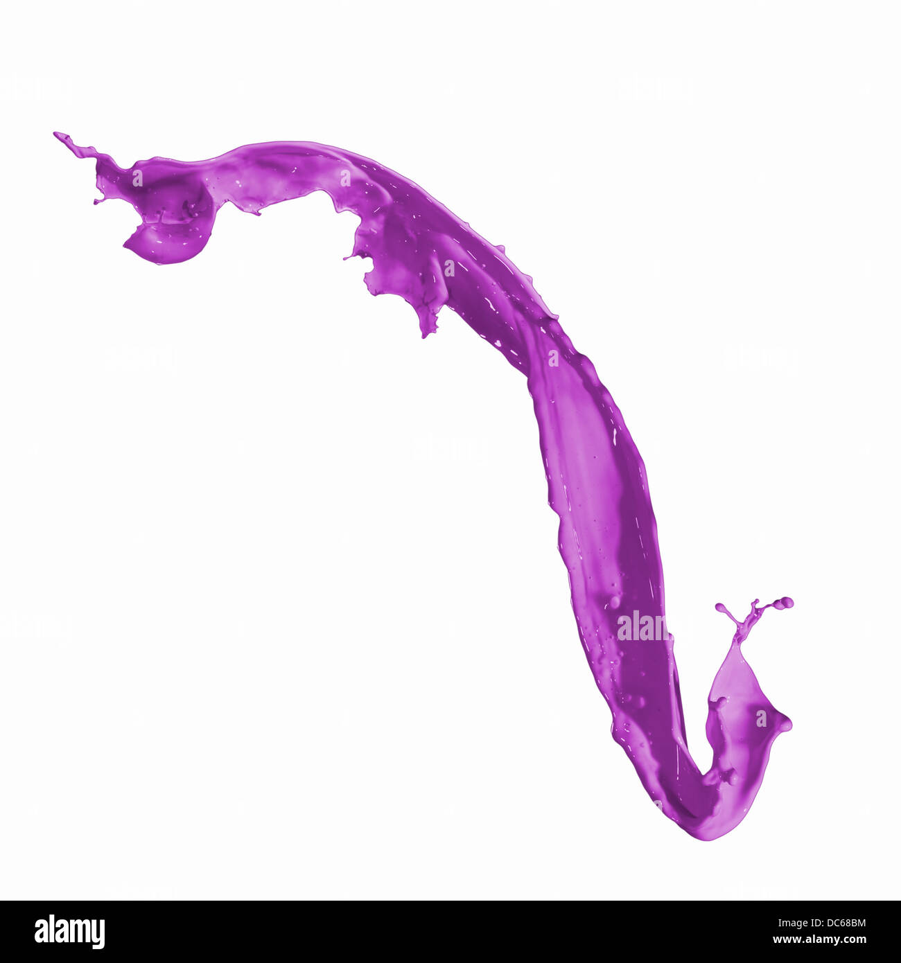 Violet splash hi-res stock photography and images - Alamy