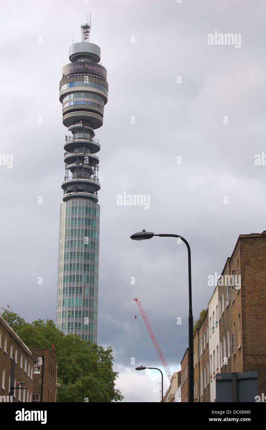 The Telecom Tower in London, England Stock Photo - Alamy