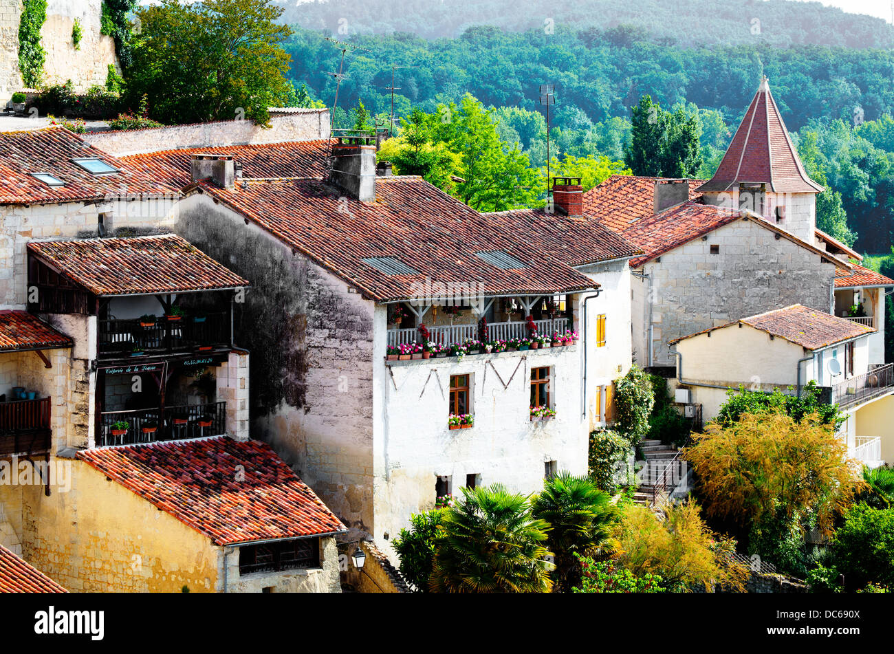 A french town Stock Photo - Alamy