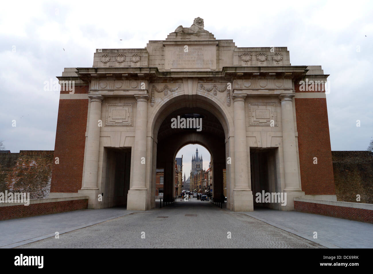 Menin Gate Ieper formerly Ypres in Belgium Stock Photo - Alamy
