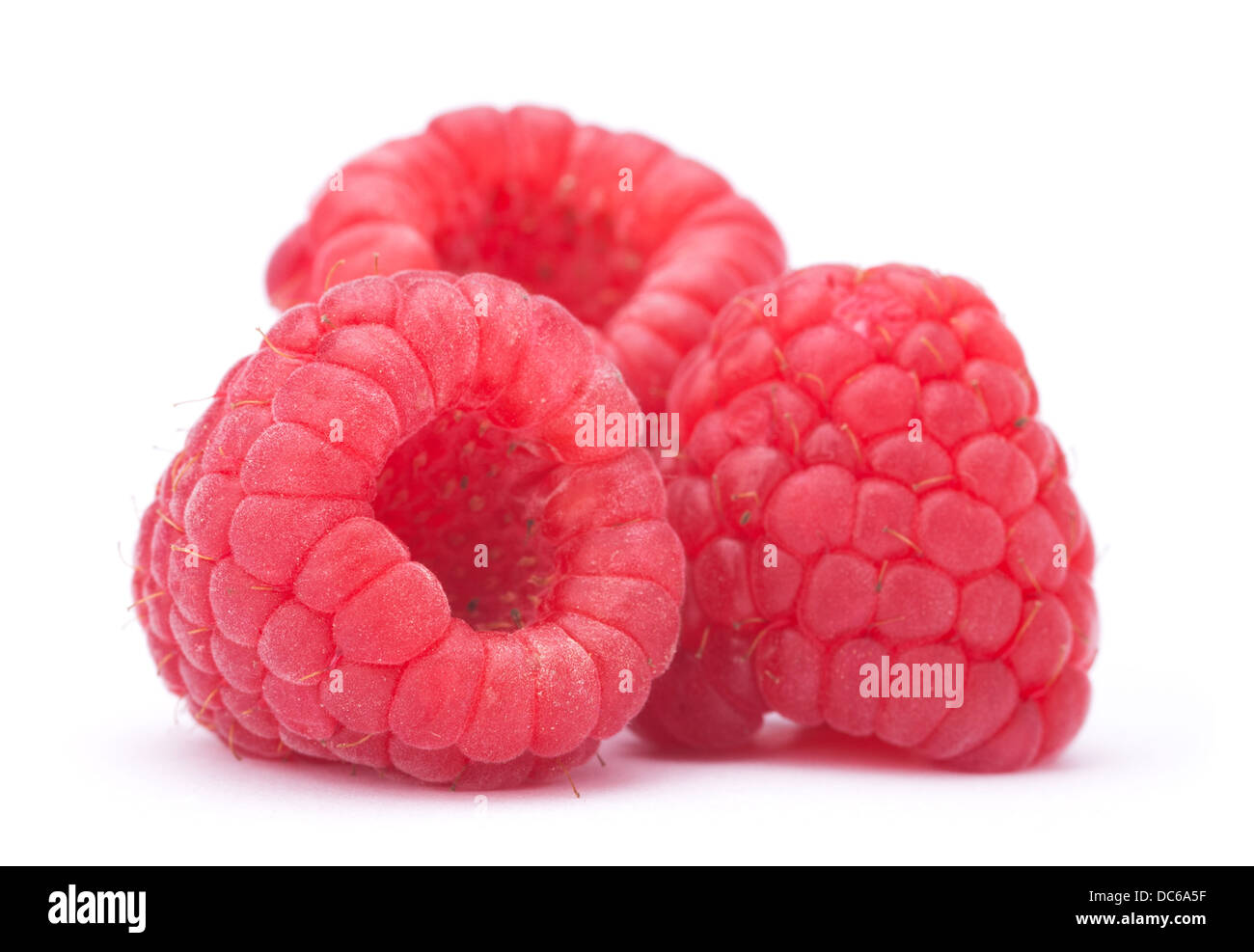 Raspberry detail Cut Out Stock Images & Pictures - Alamy