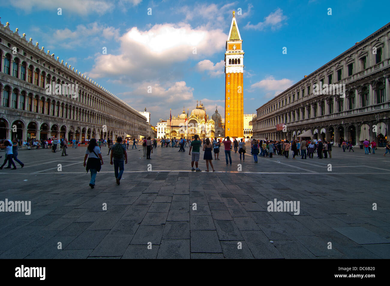 Venice Italy Saint Marco square pittoresque view Stock Photo - Alamy