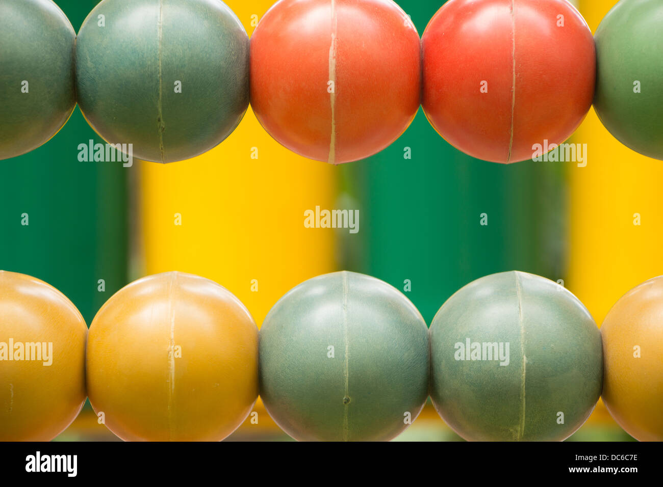close up colorful balls in Playground Stock Photo - Alamy