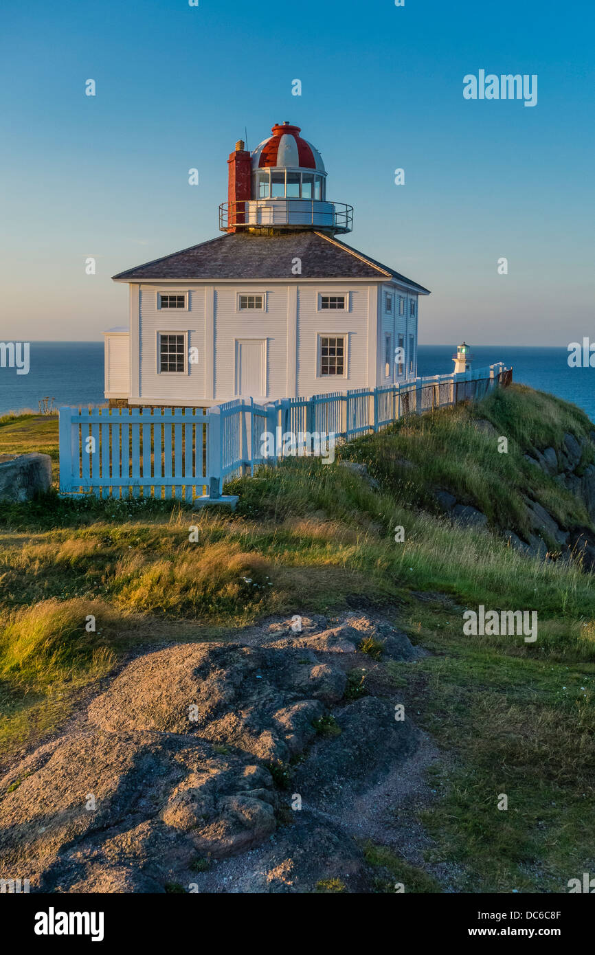 View of the Cape Spear Lighthouse, built in 1836, it is the oldest ...