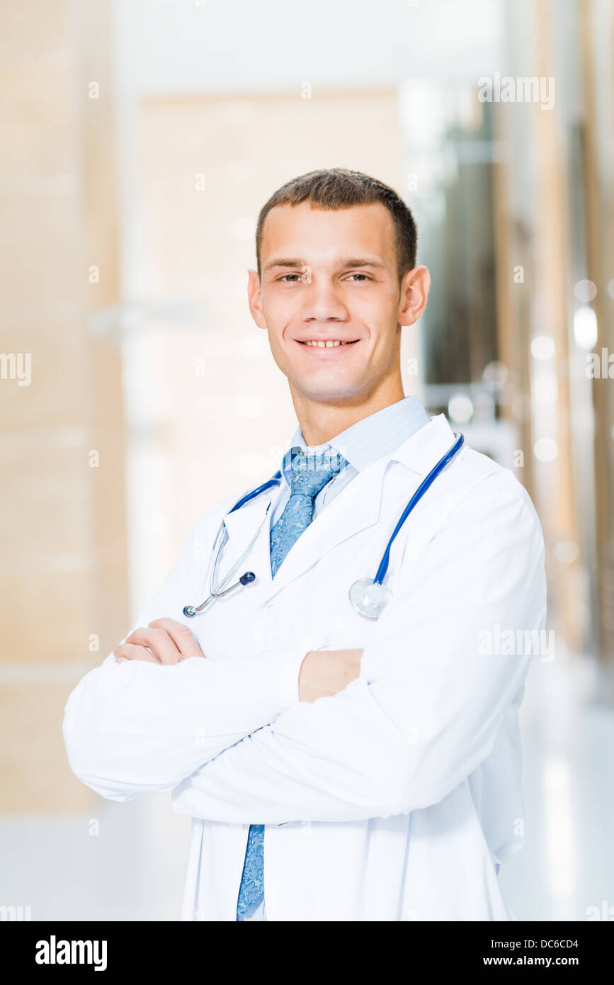 Portrait of doctor Stock Photo - Alamy