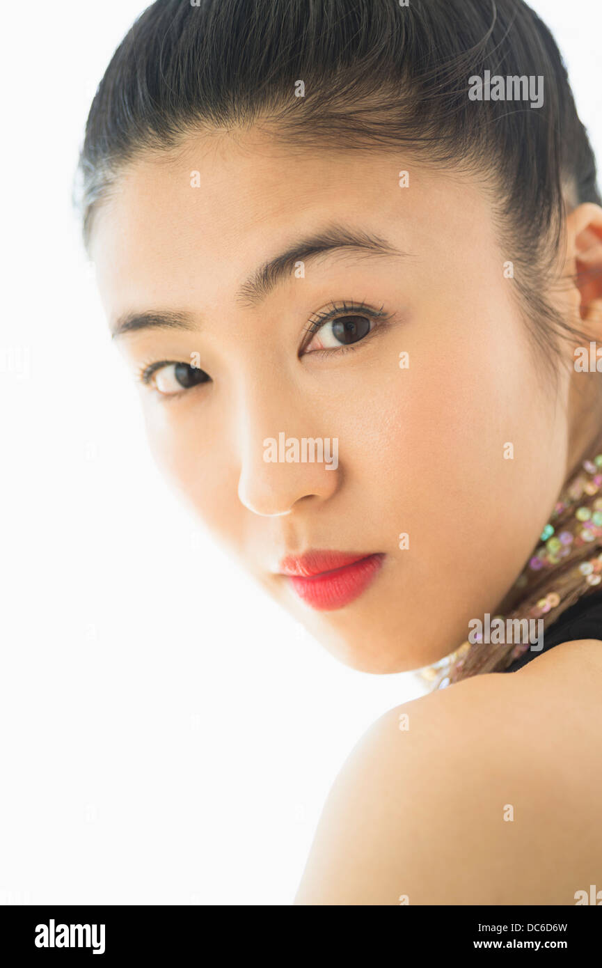 Portrait asian woman dramatic hi-res stock photography and images - Alamy
