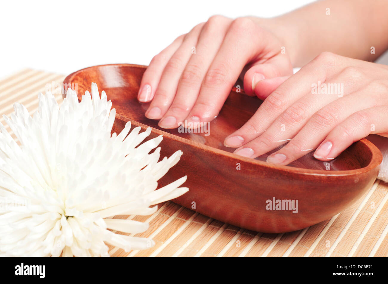 Hands Spa. Manicure concept Stock Photo - Alamy