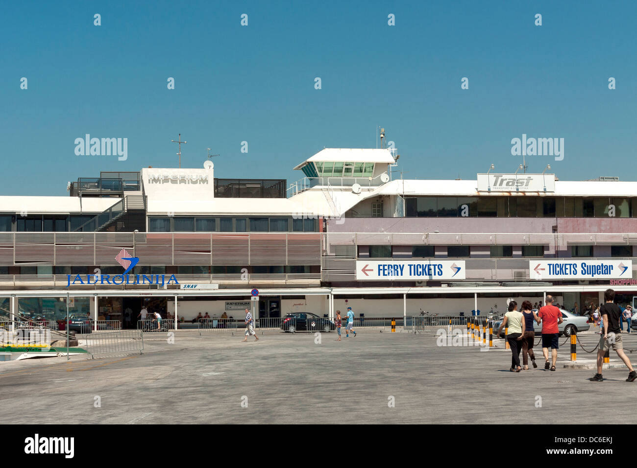 Jadrolinija ferry terminal in Split, Croatia Stock Photo - Alamy