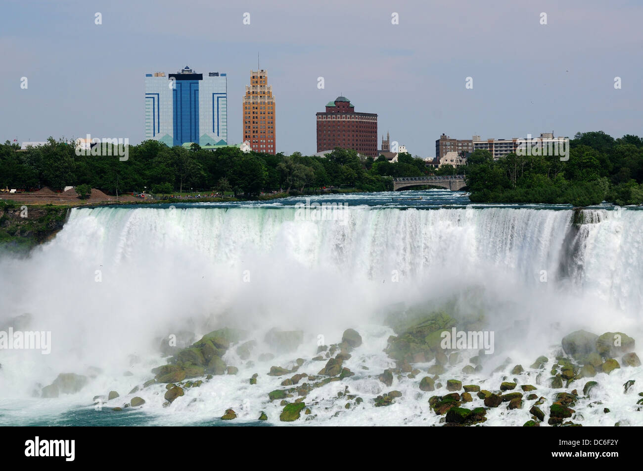 Niagara Falls as seen from the Canadian side Stock Photo - Alamy