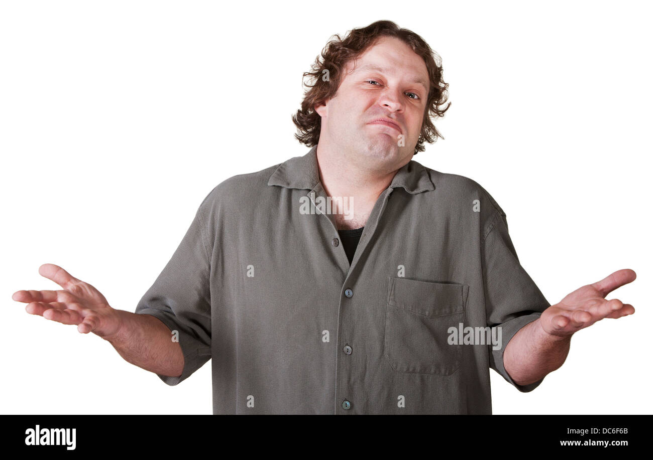 Indifferent Young Man Stock Photo - Alamy