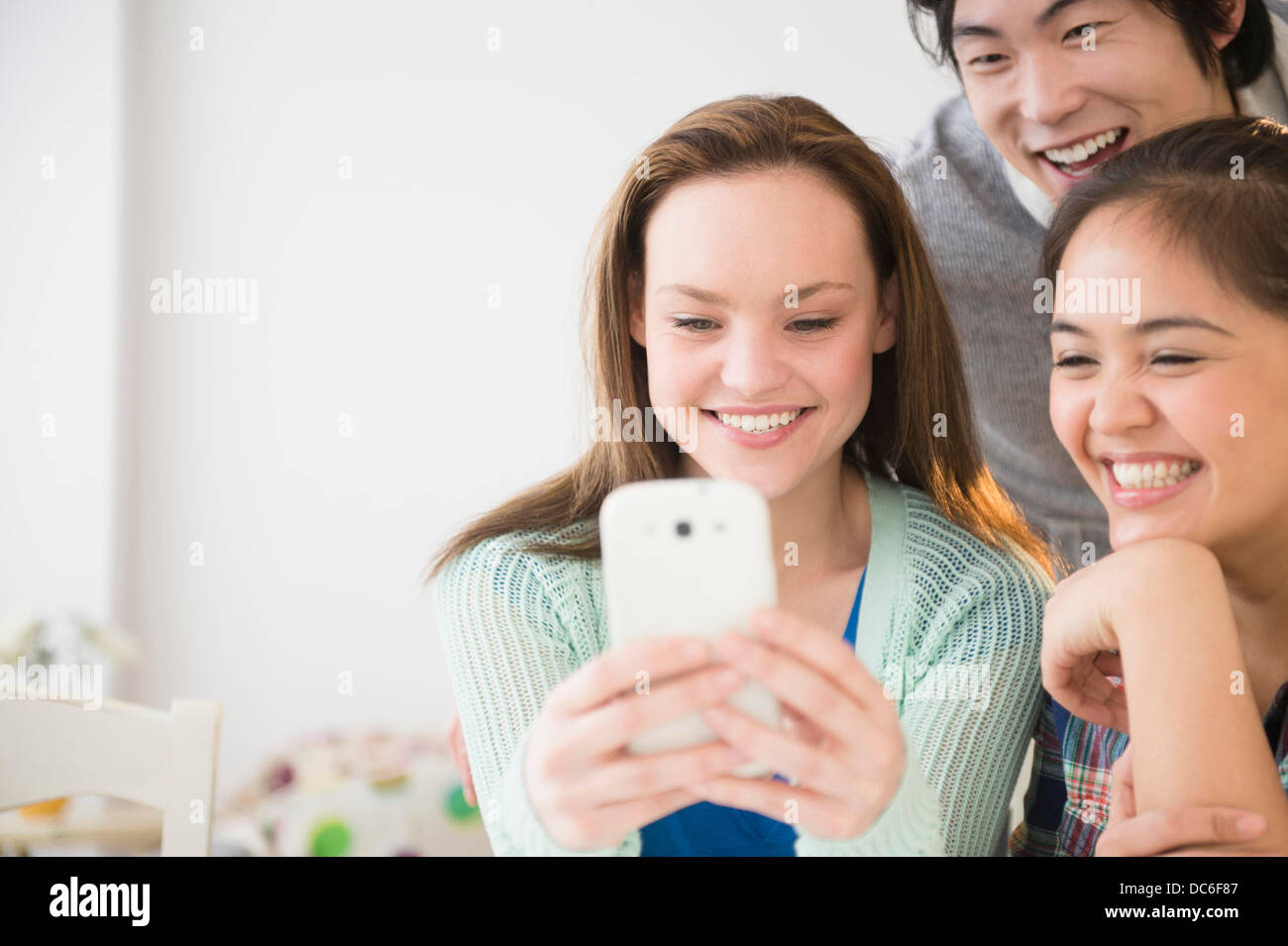 Women man connection friendship hi-res stock photography and images - Alamy