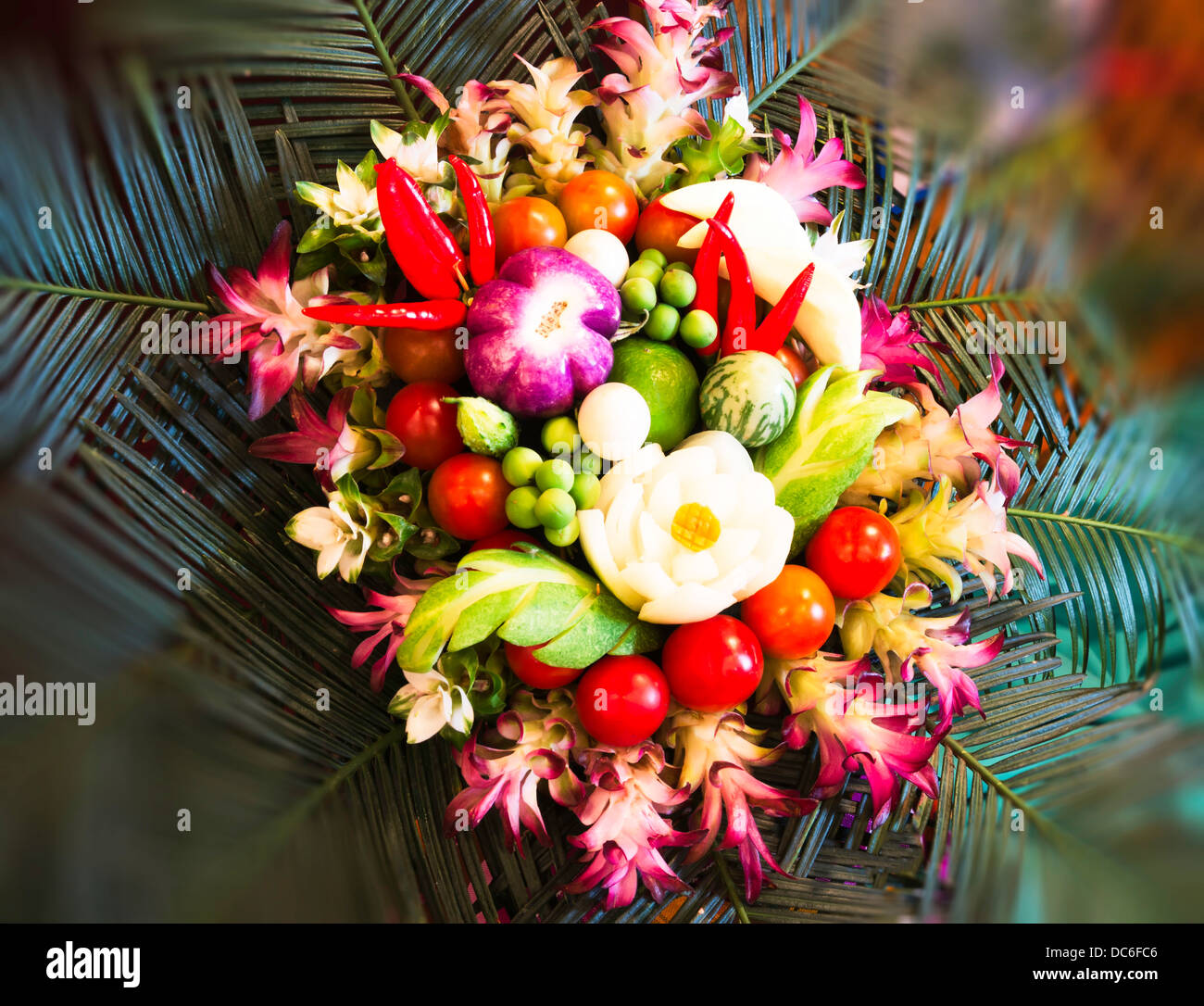 Beautiful vegetables at a farmer's productivity suite Stock Photo - Alamy