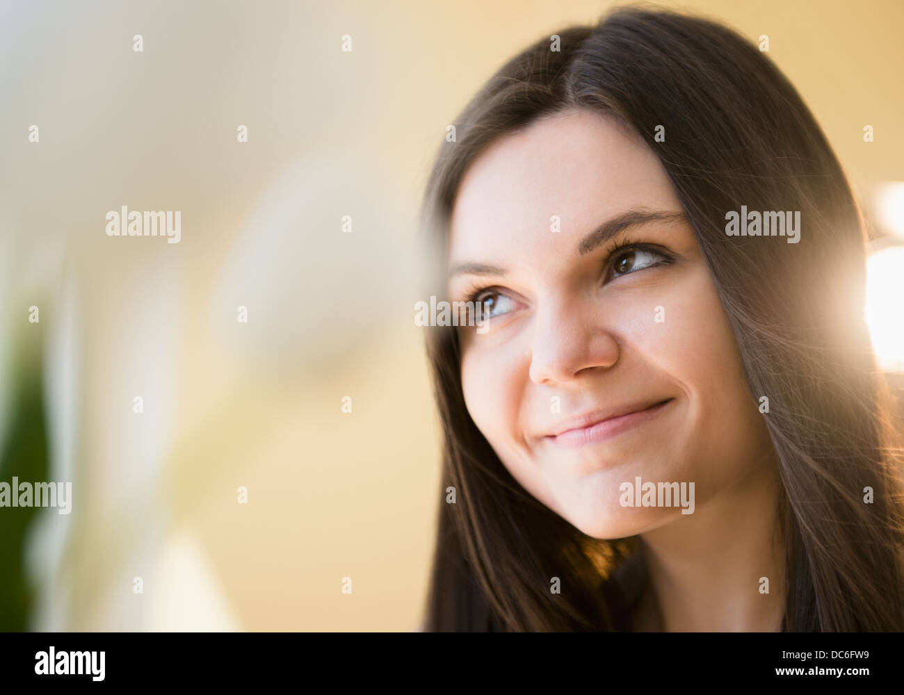Graceful caucasian young woman hi-res stock photography and images - Alamy
