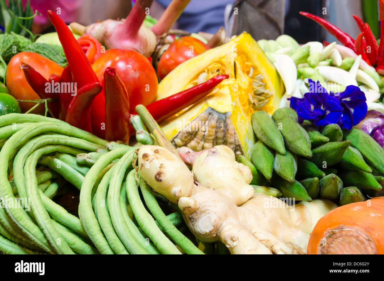 Beautiful vegetables at a farmer's productivity suite Stock Photo - Alamy