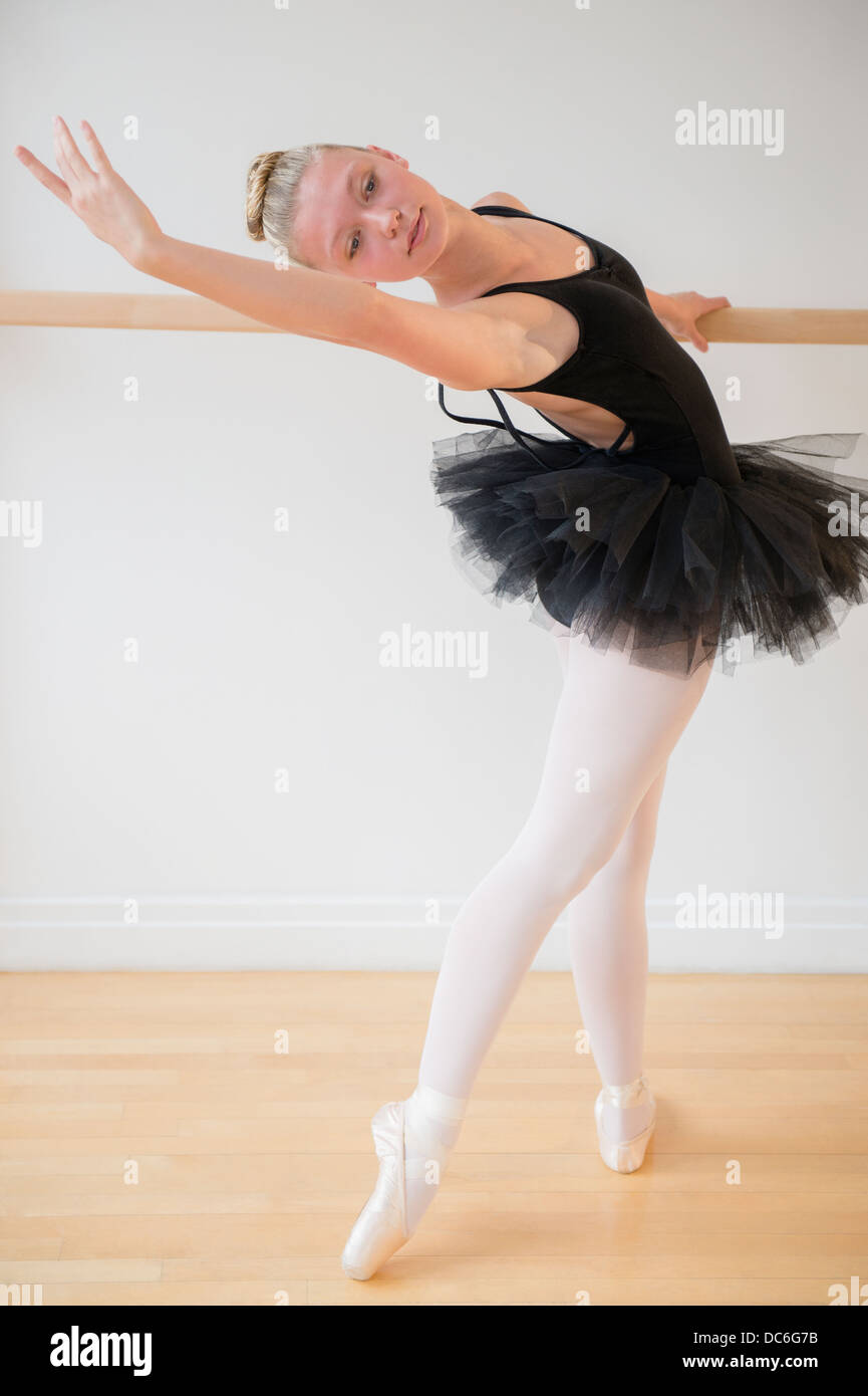 Girl With Ballet Bun High Resolution Stock Photography and Images - Alamy
