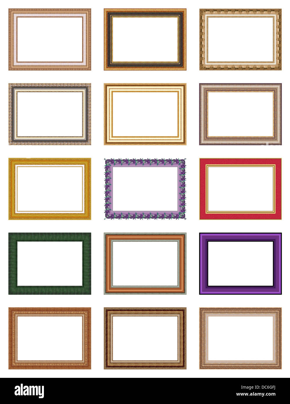 Gilt Frames Stock Photos & Gilt Frames Stock Images - Alamy